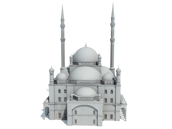 3d model mohamed ali mosque