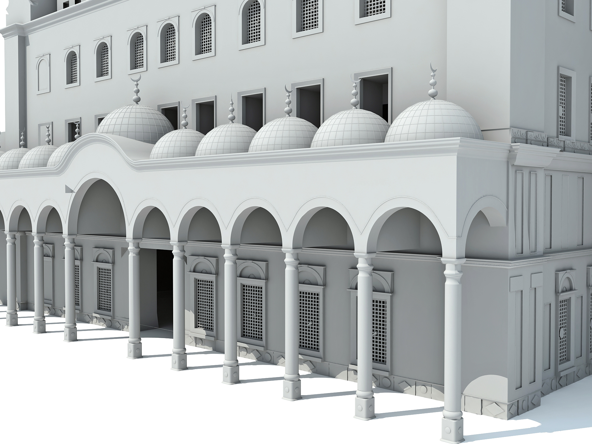 3d model mohamed ali mosque