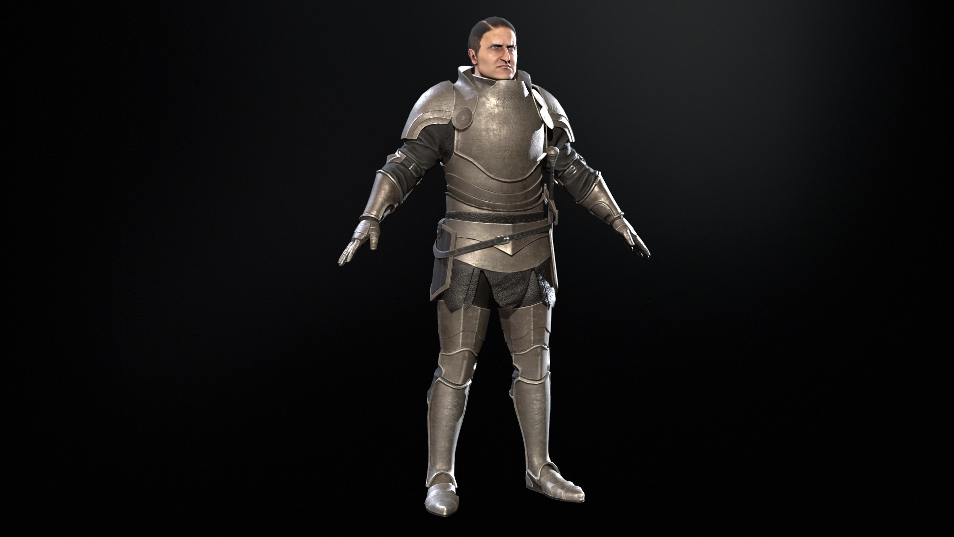 NPC Knight3 3D Model - TurboSquid 2192394