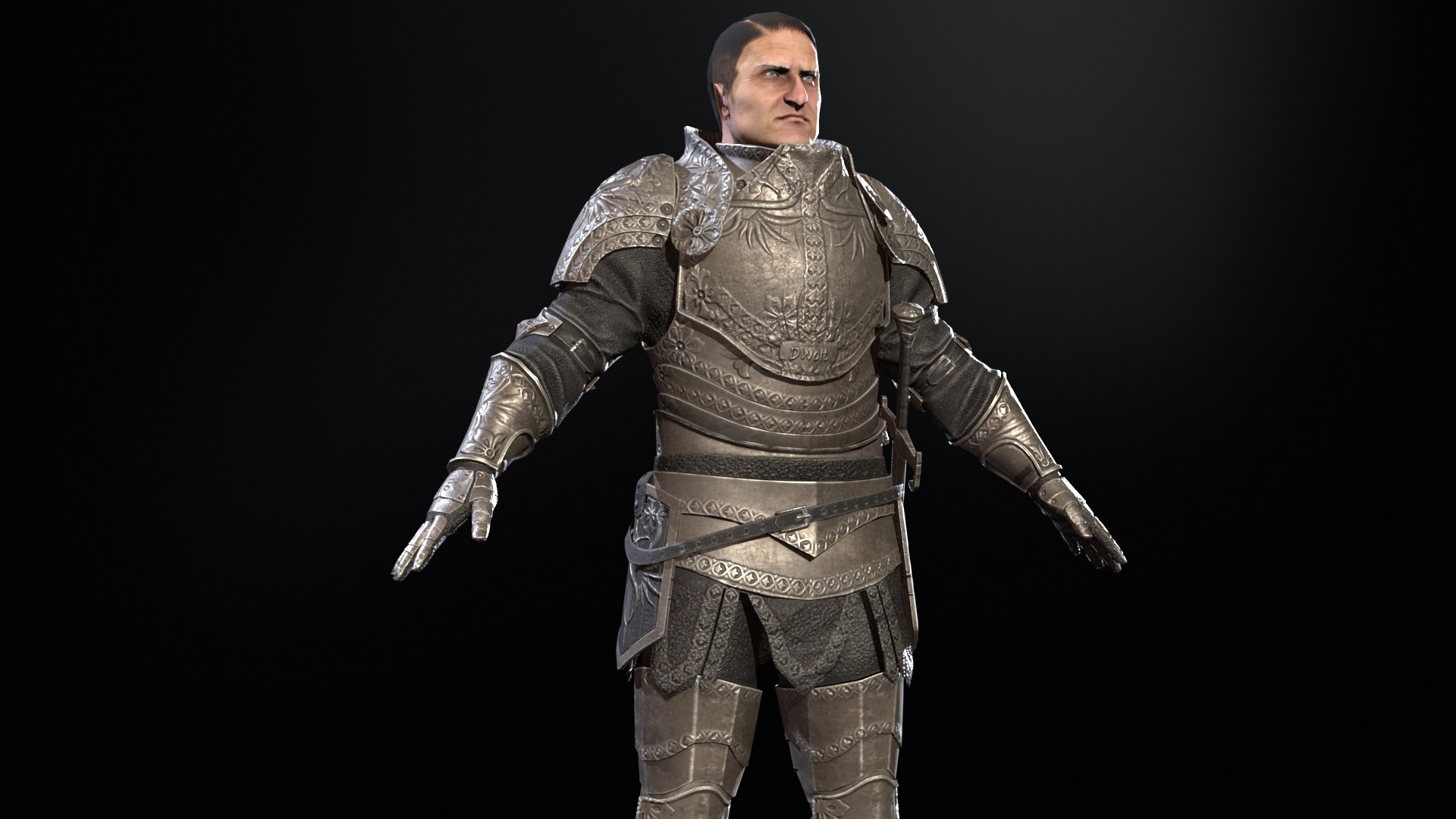 NPC Knight3 3D Model - TurboSquid 2192394