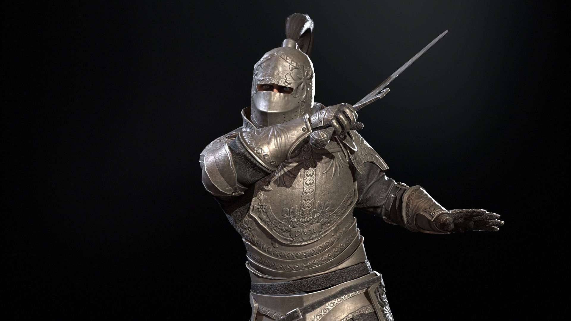 NPC Knight3 3D Model - TurboSquid 2192394