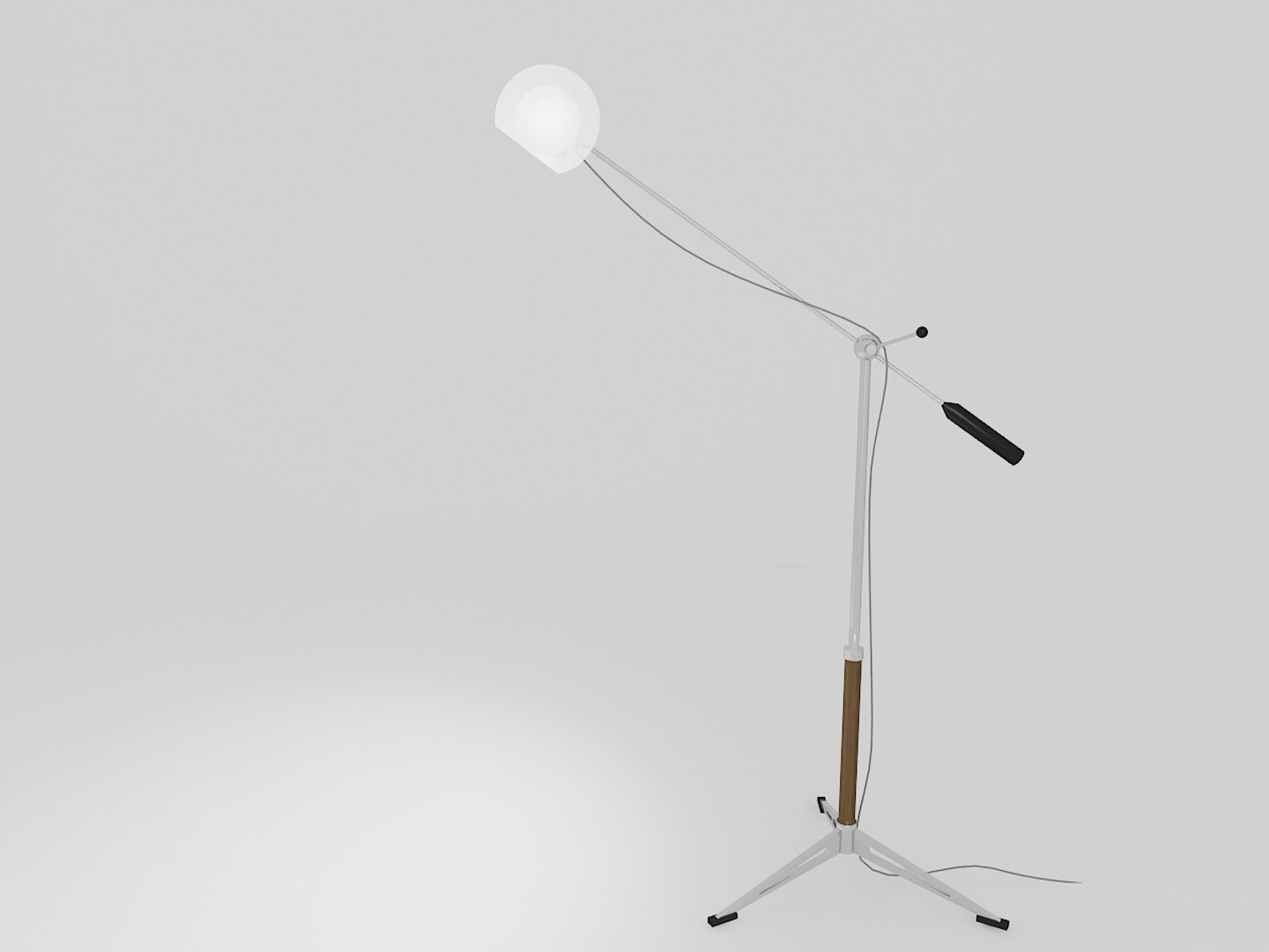 Standard Lamp 3d Model