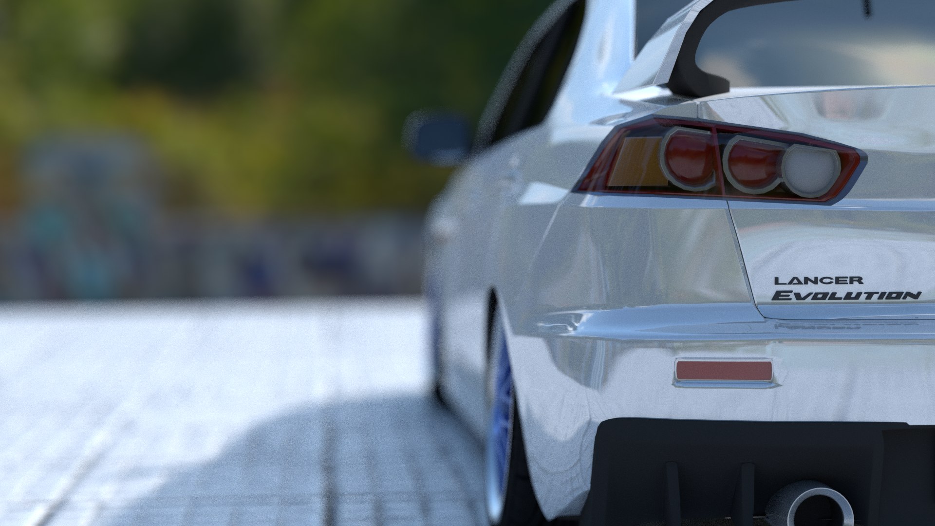 3D Model Lancer Evolution X - TurboSquid 1249781