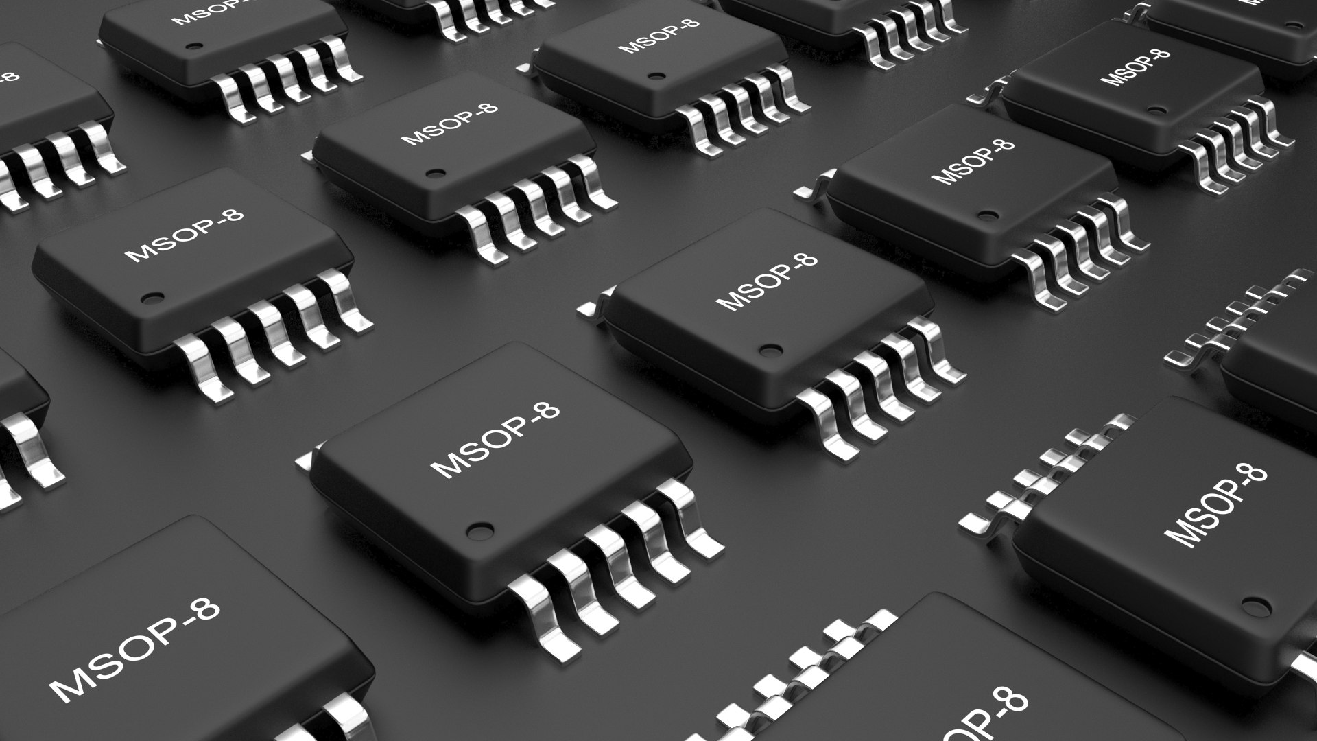 MSOP-8 Chip Model - TurboSquid 2246570