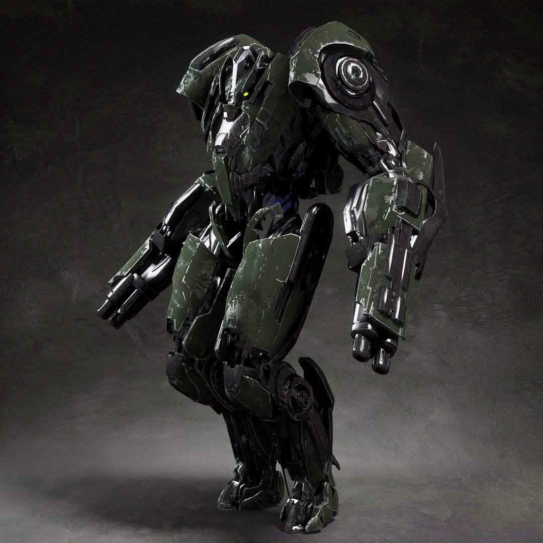 Robot Alien 3D Model - TurboSquid 1867164