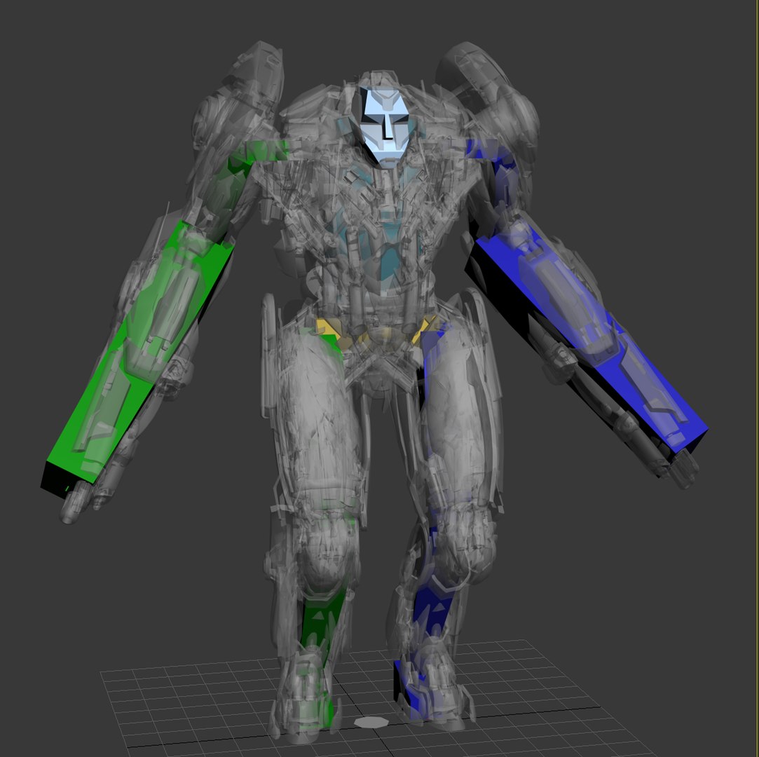 Robot Alien 3D Model - TurboSquid 1867164