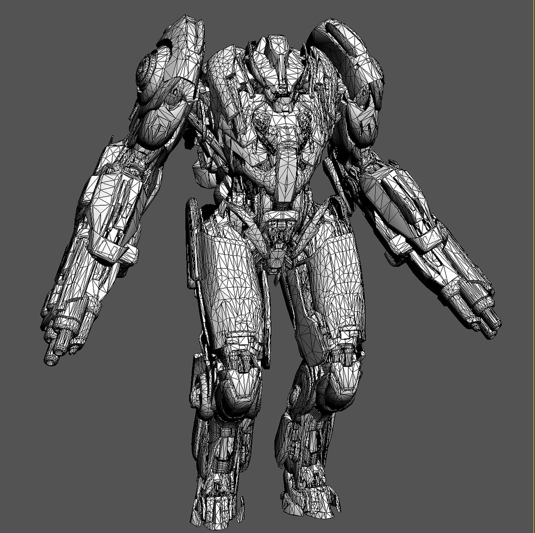 Robot Alien 3D Model - TurboSquid 1867164