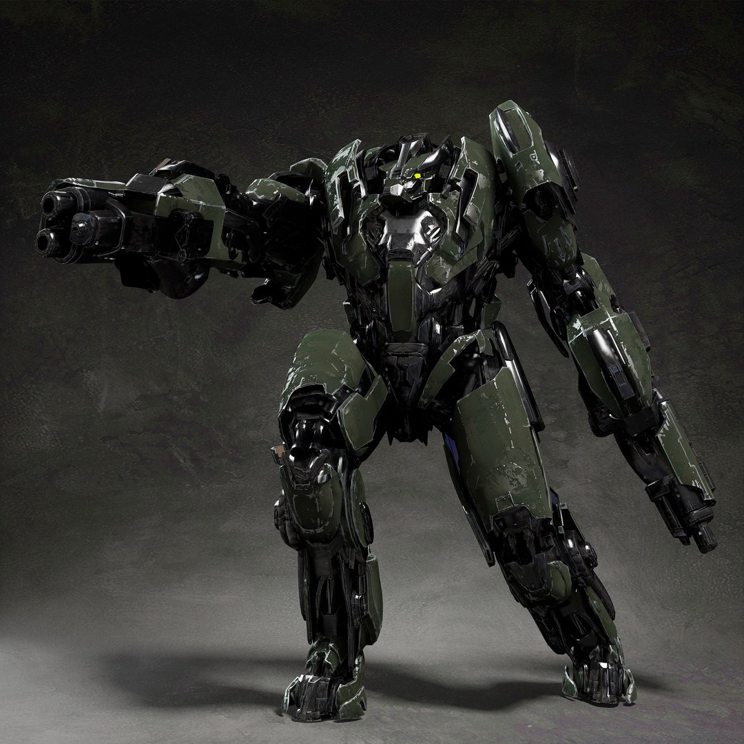 Robot Alien 3D Model - TurboSquid 1867164