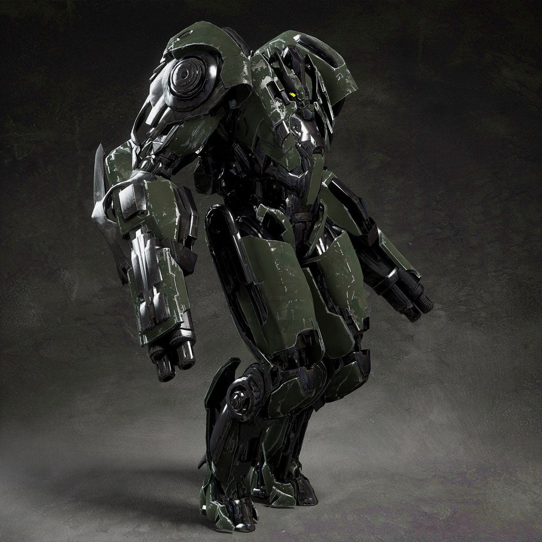 Robot Alien 3D Model - TurboSquid 1867164