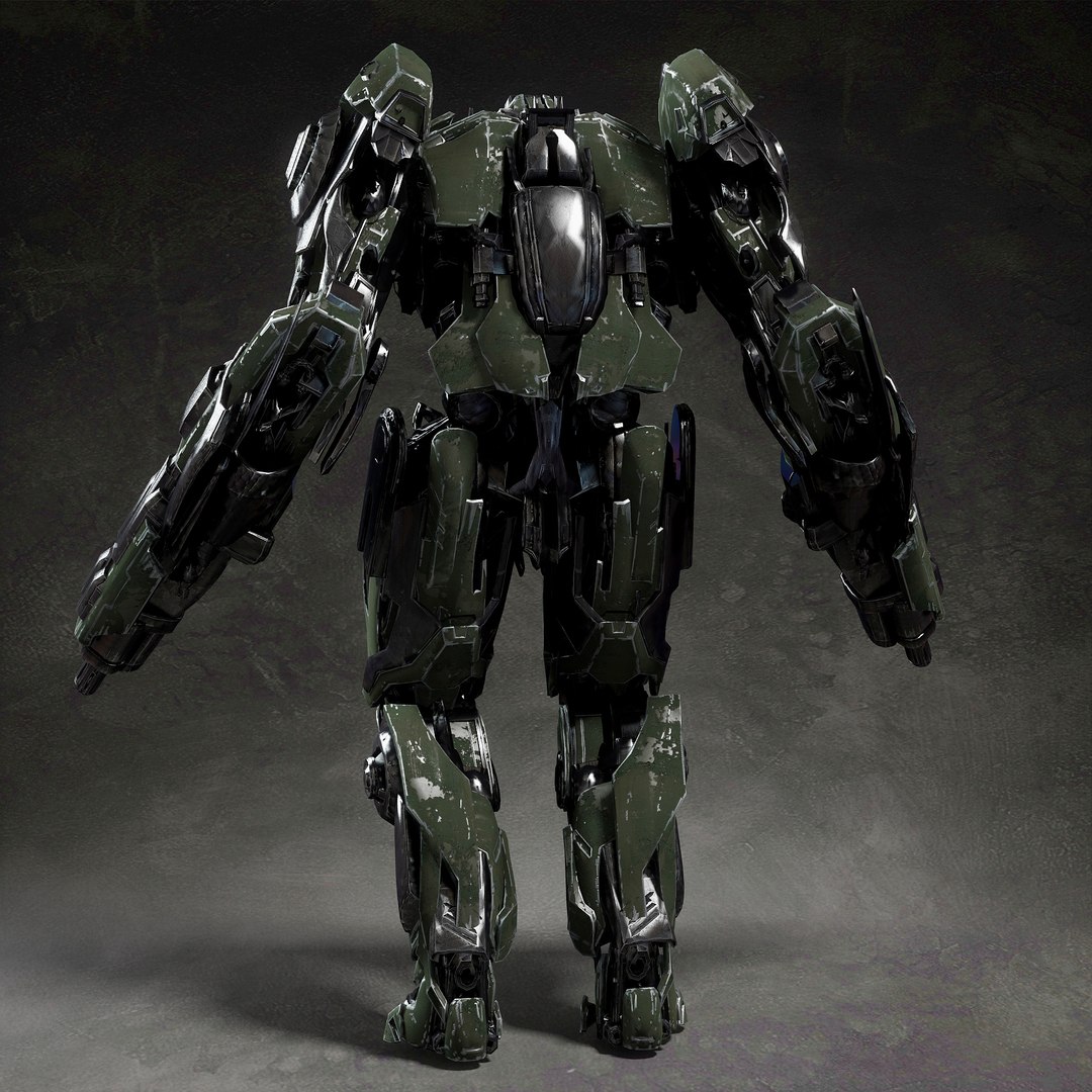 Robot Alien 3D Model - TurboSquid 1867164