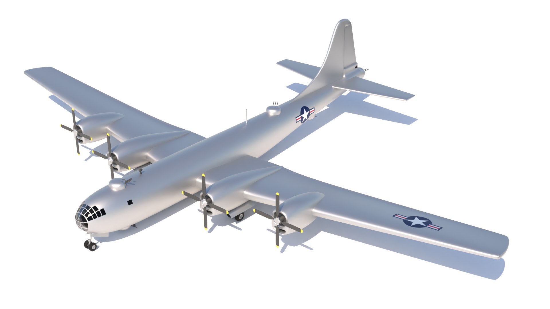 B-29 Superfortress 3D Model - TurboSquid 2150138