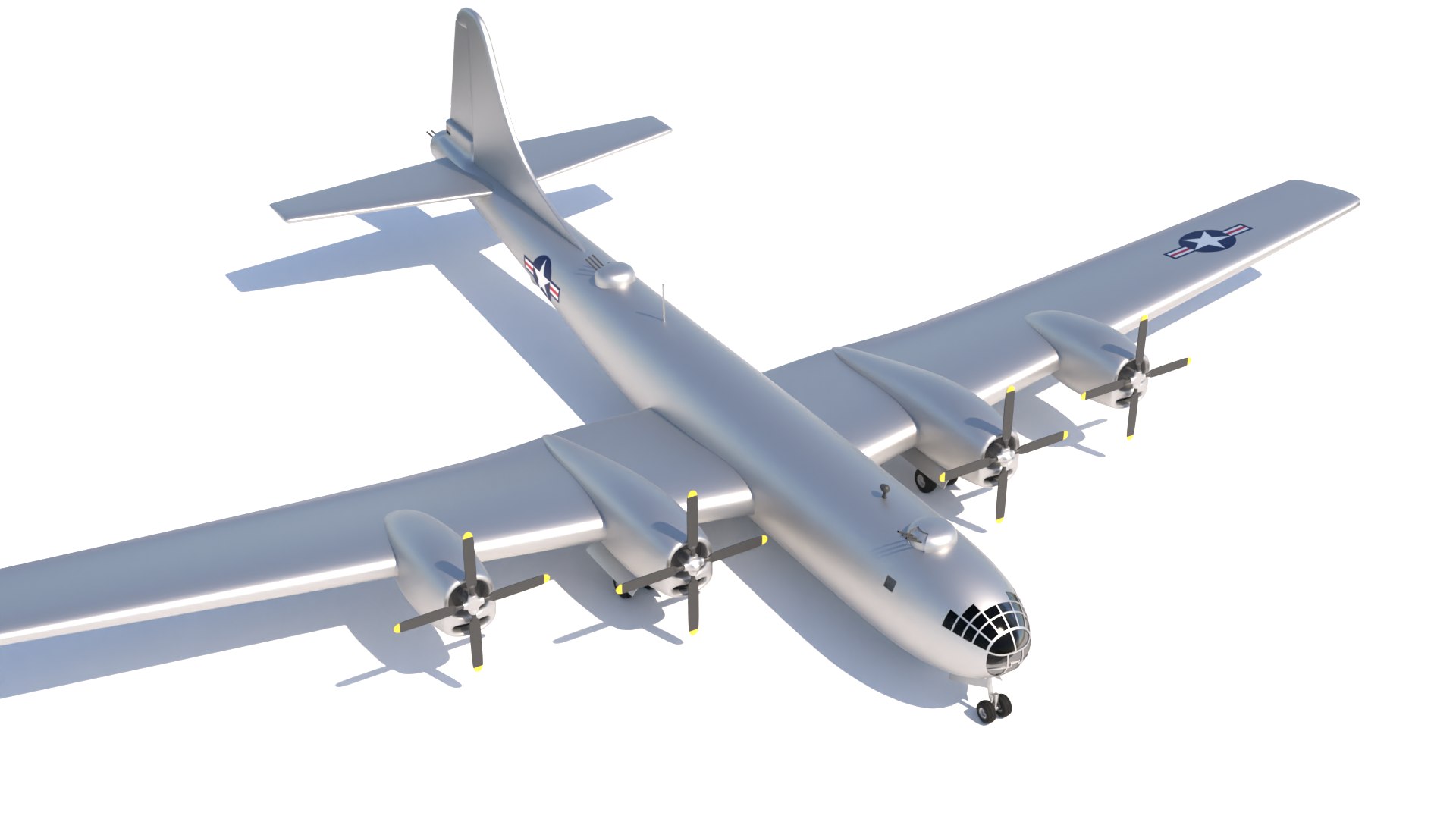 B-29 Superfortress 3D Model - TurboSquid 2150138
