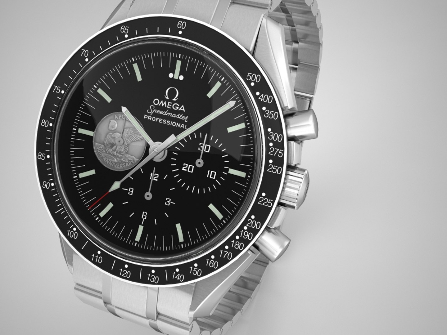 3d Omega Speedmaster