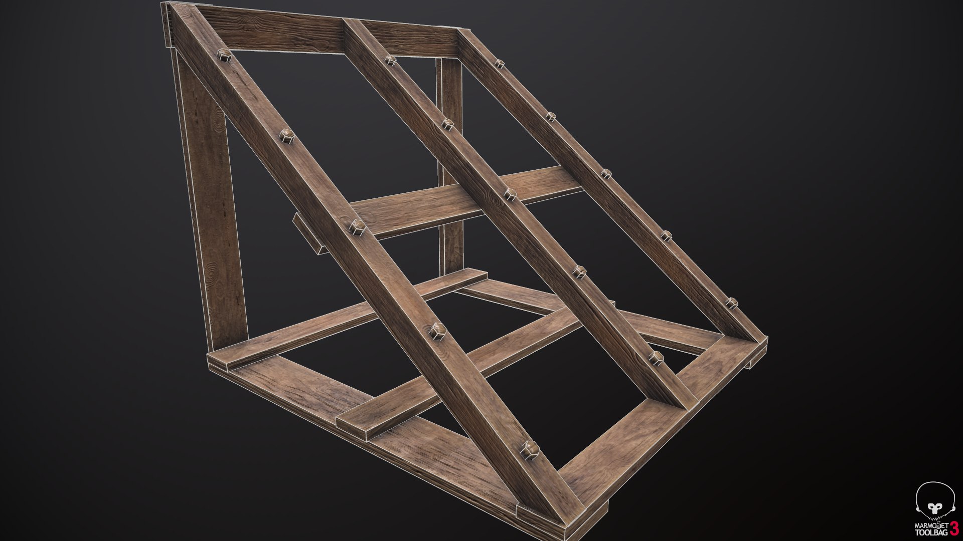 3D Weapon Rack Model - TurboSquid 1466915