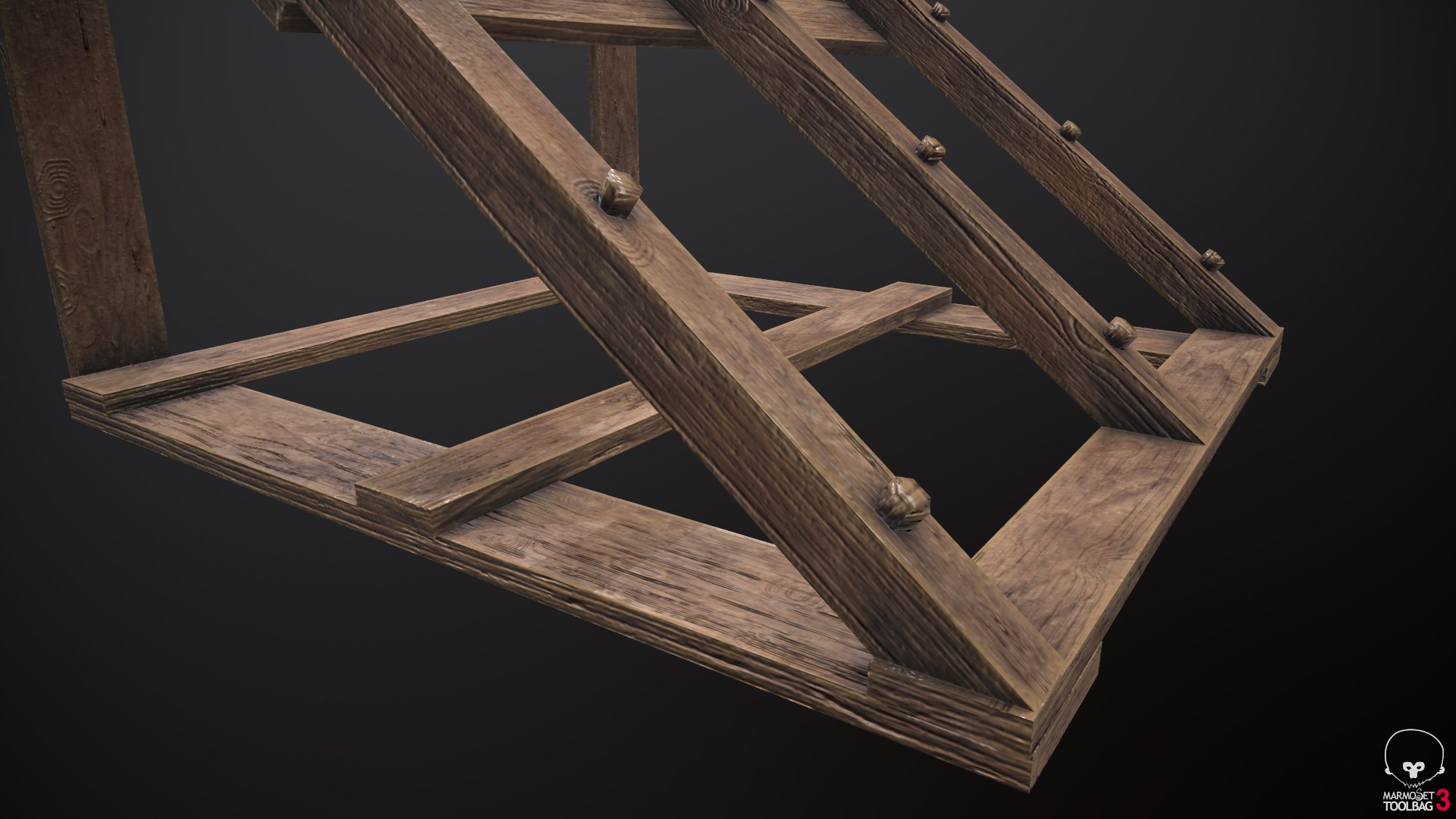 3D Weapon Rack Model - TurboSquid 1466915