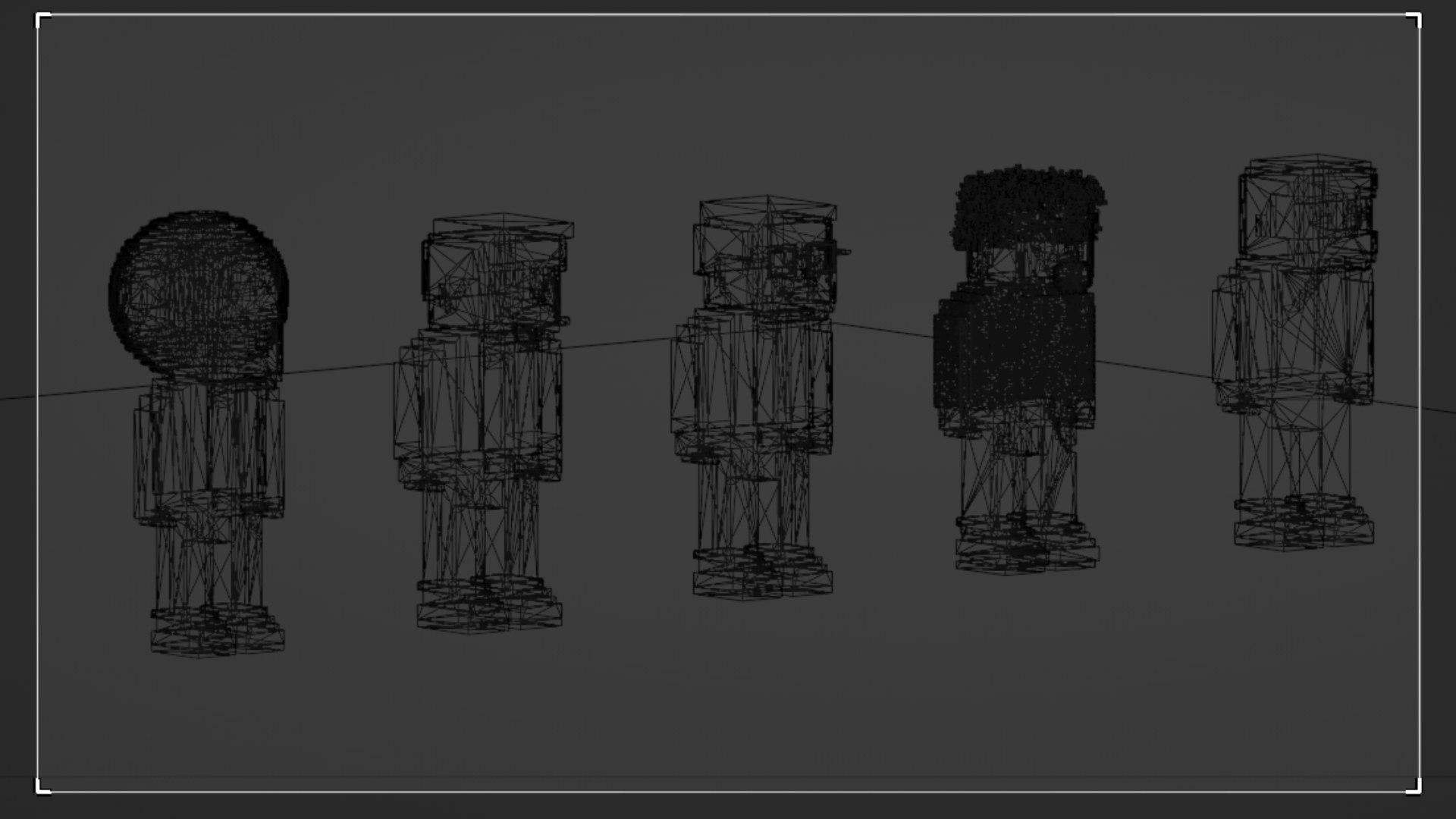 Voxel Pixel Character Pack 3D model - TurboSquid 1957778