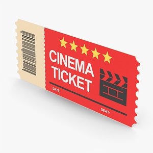Free 3D Ticket Models | TurboSquid