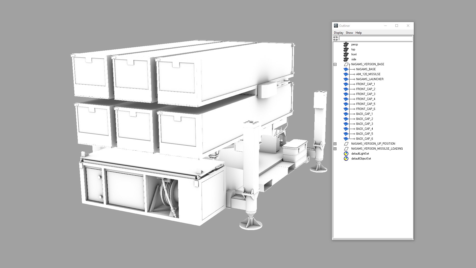 3D NASAMS Missiles System model - TurboSquid 1967547