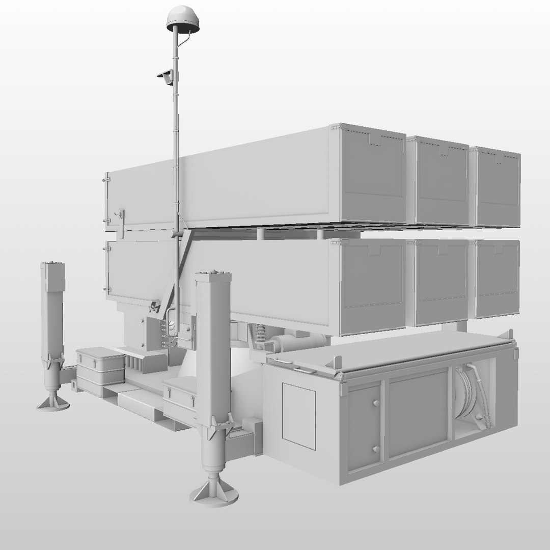 3D NASAMS Missiles System model - TurboSquid 1967547