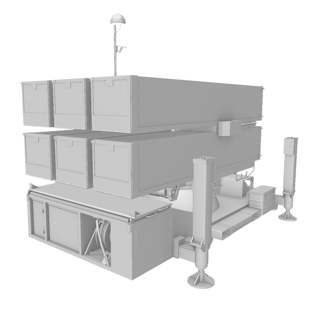 3D NASAMS Missiles System model - TurboSquid 1967547
