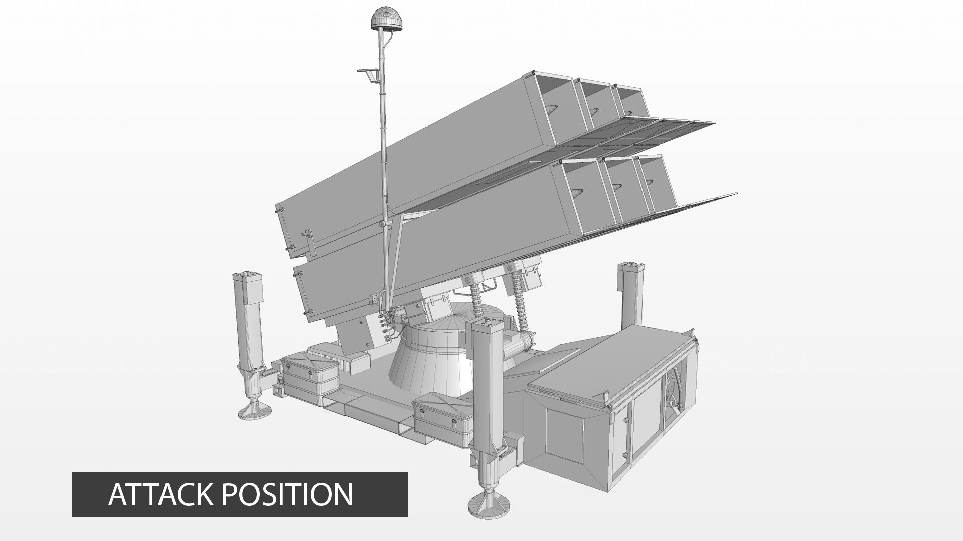 3D NASAMS Missiles System model - TurboSquid 1967547