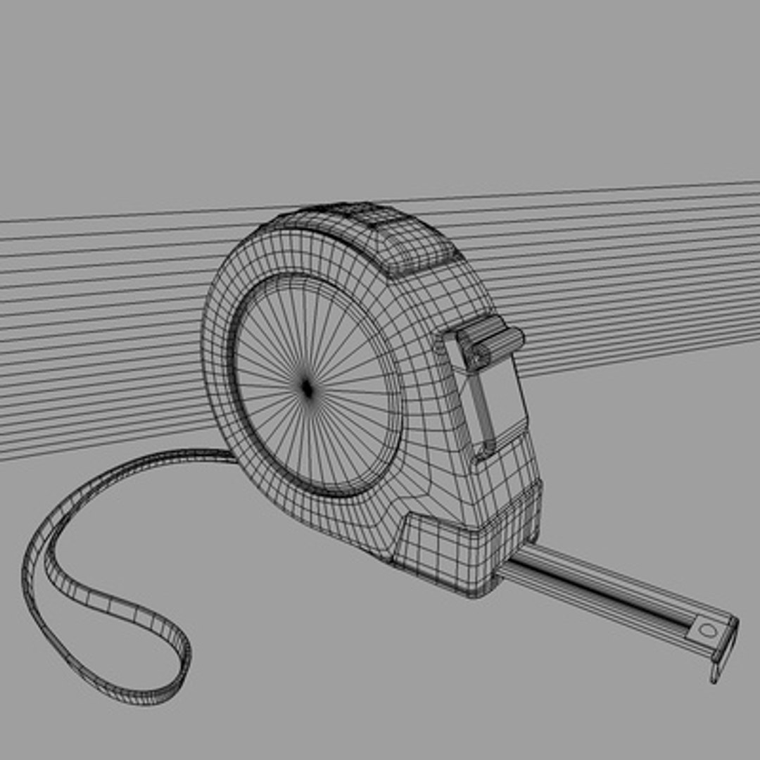 3d Model Measure Tape