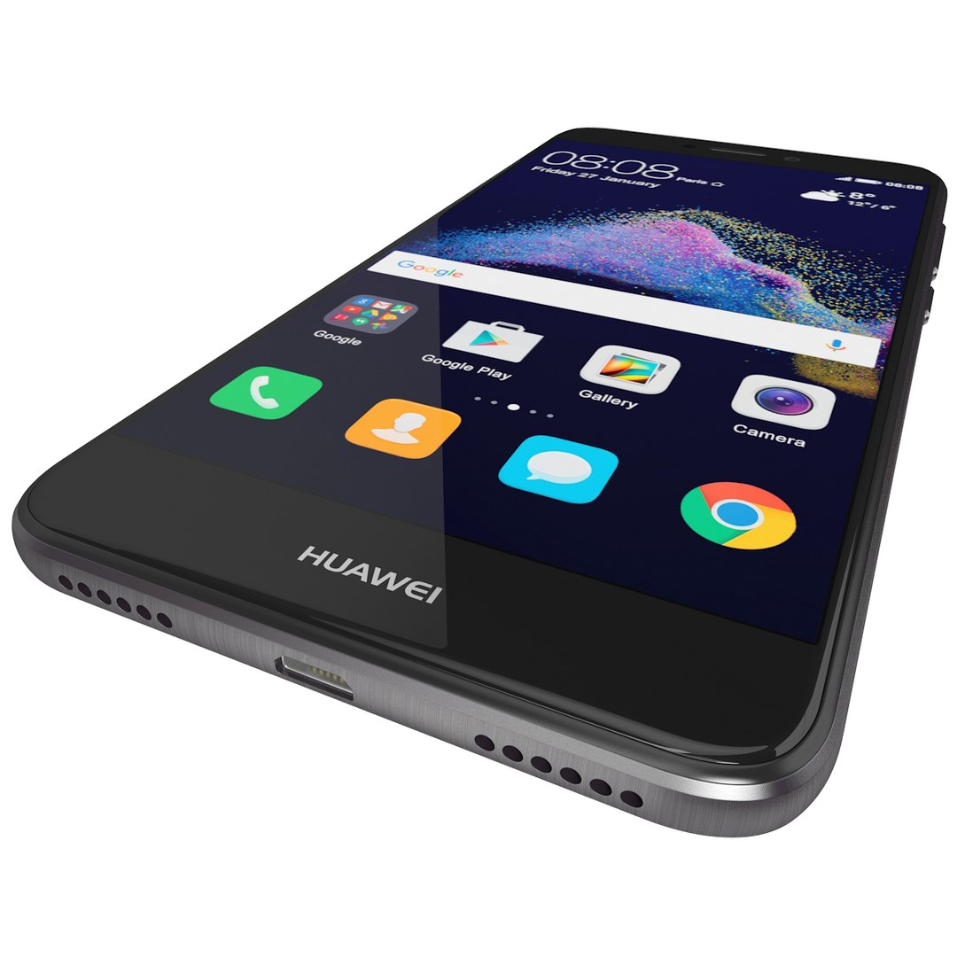 3d model realistic huawei lite honor