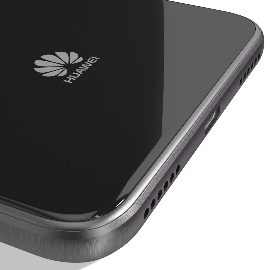 3d model realistic huawei lite honor