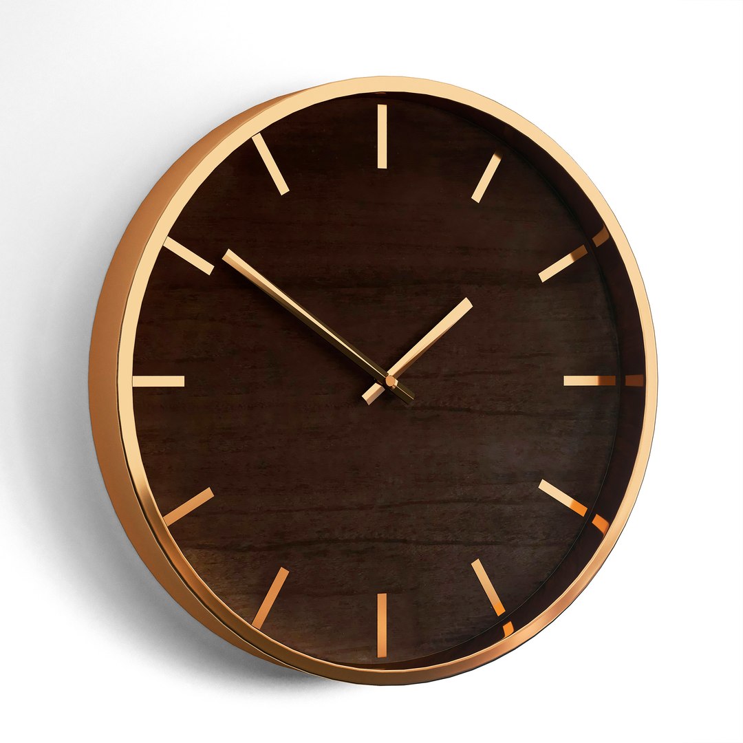 3D Model Wall Clock Set 107 - TurboSquid 1978922