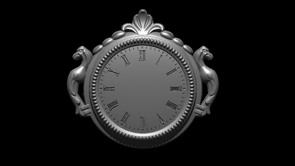 Clock Face 3D Models for Download | TurboSquid