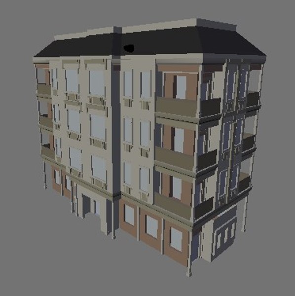 3d apartment model