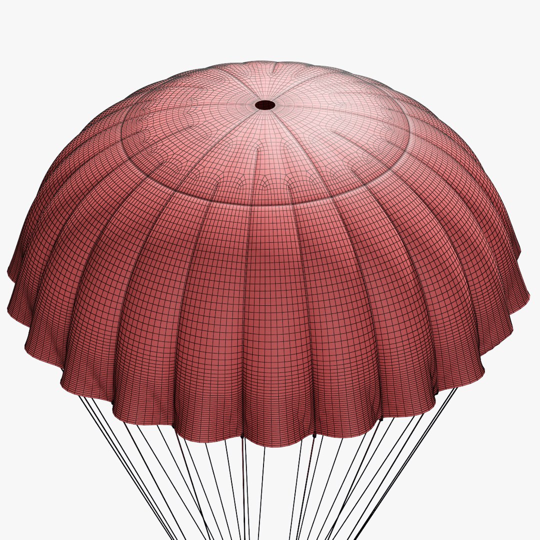 3D Parachute Marvelous Designer Model - TurboSquid 1512055