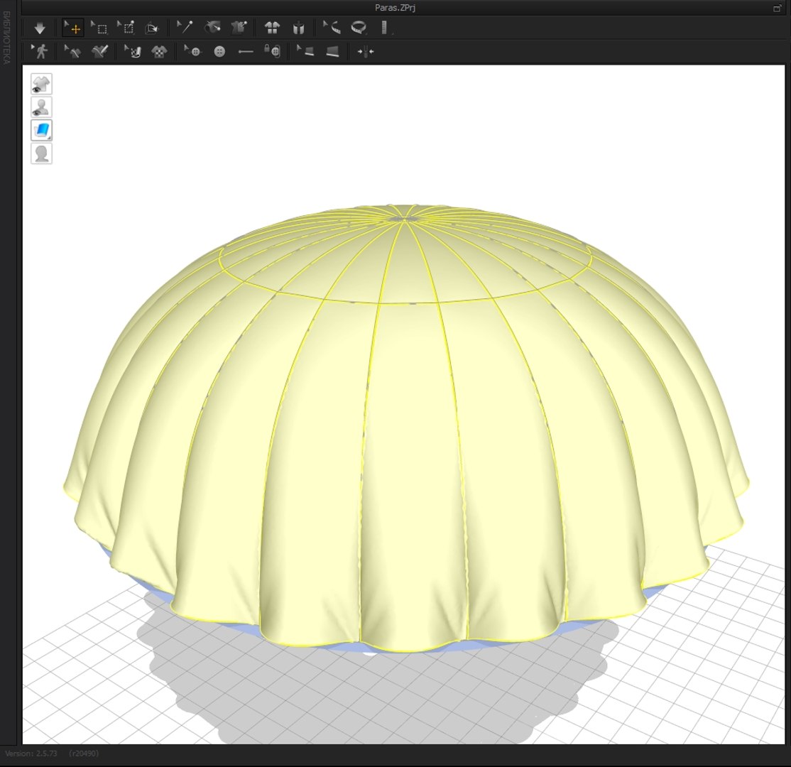3D Parachute Marvelous Designer Model - TurboSquid 1512055