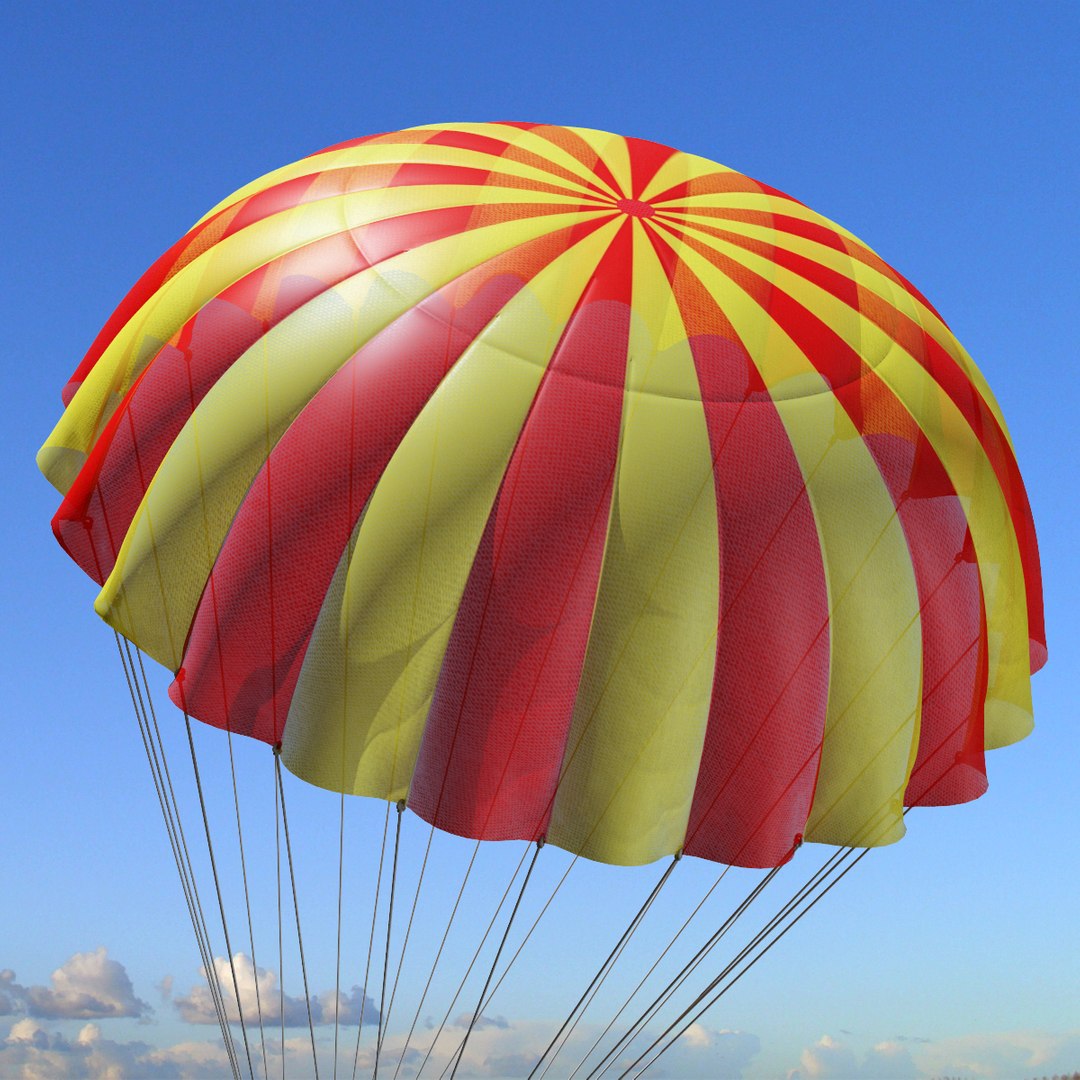 3D Parachute Marvelous Designer Model - TurboSquid 1512055