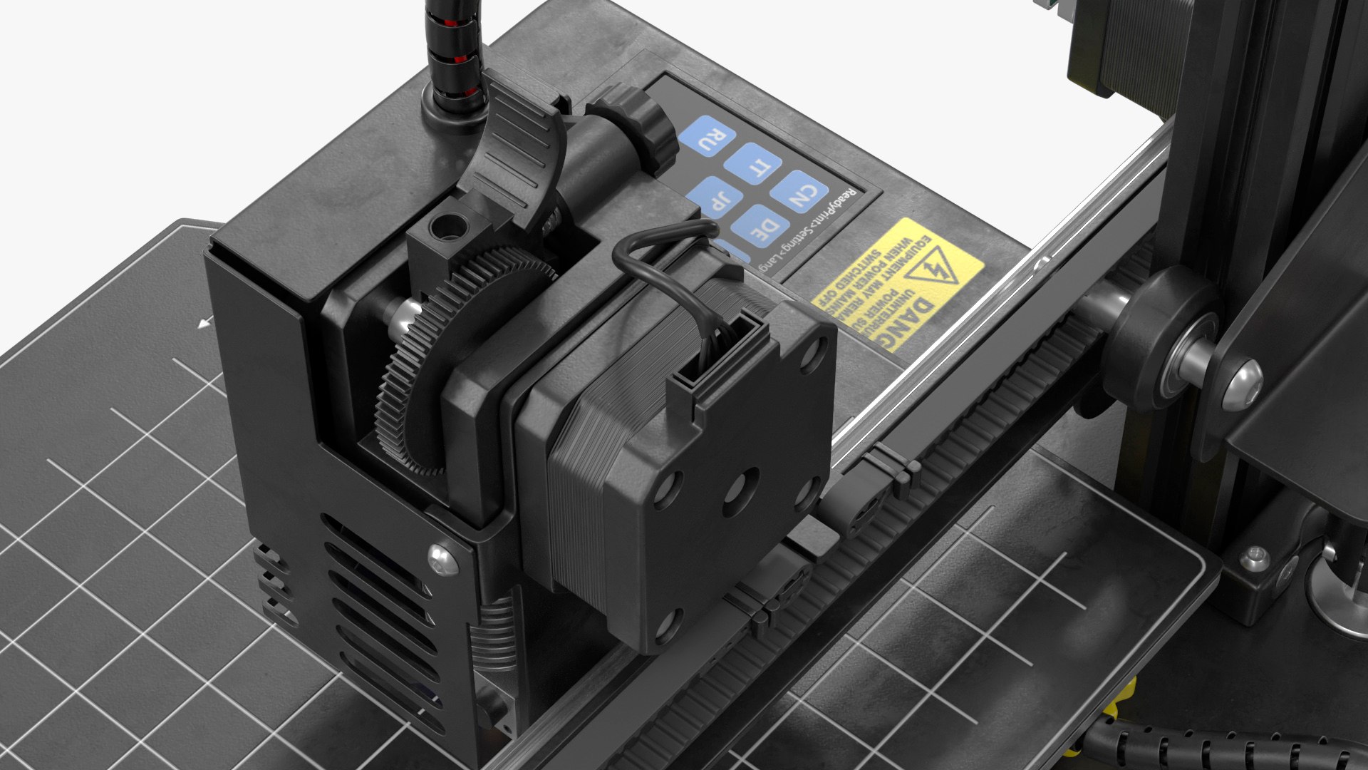 Mini 3D Printer With PSU Rigged Animated 3D Model - TurboSquid 2390094