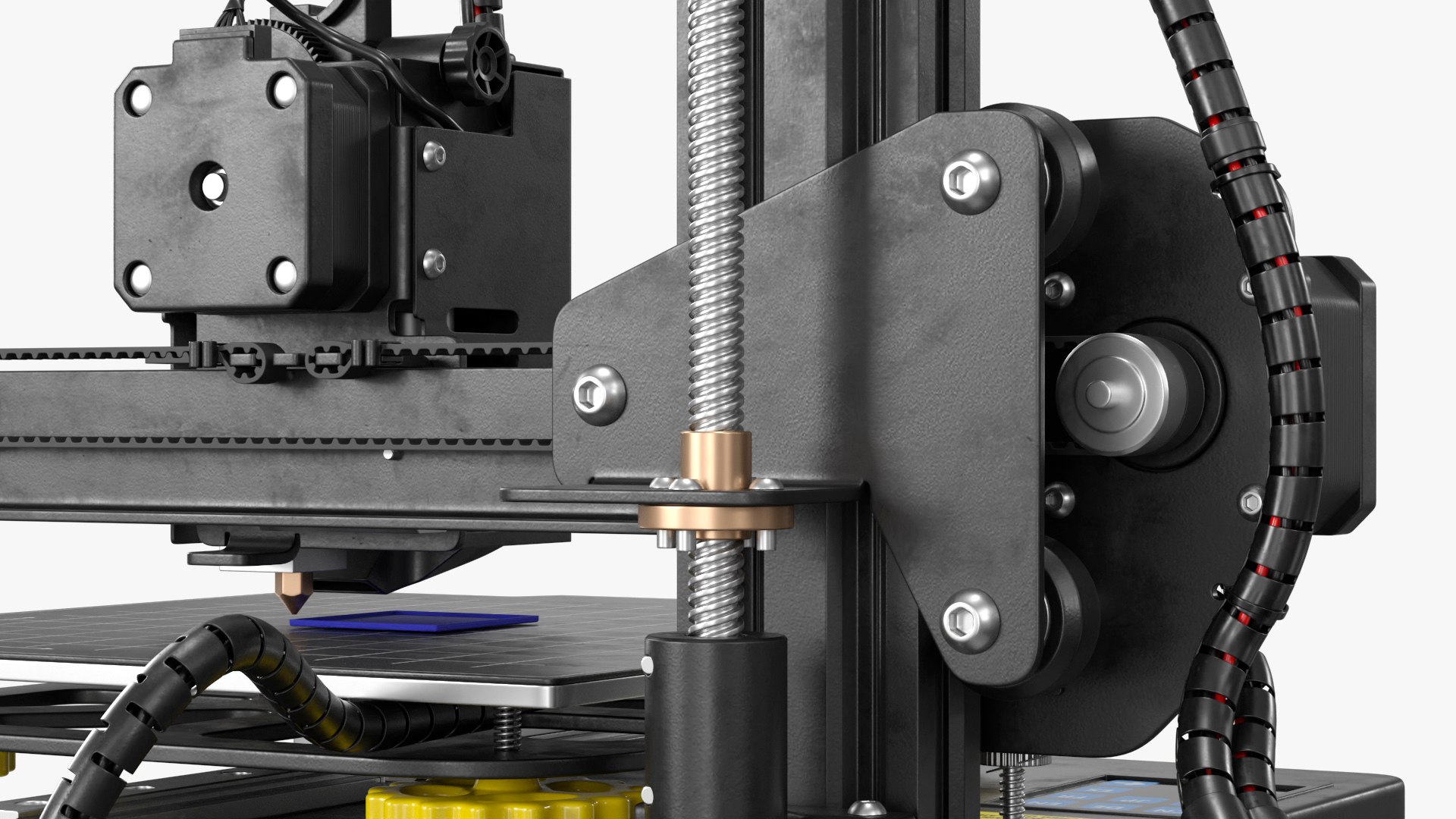 Mini 3D Printer With PSU Rigged Animated 3D Model - TurboSquid 2390094