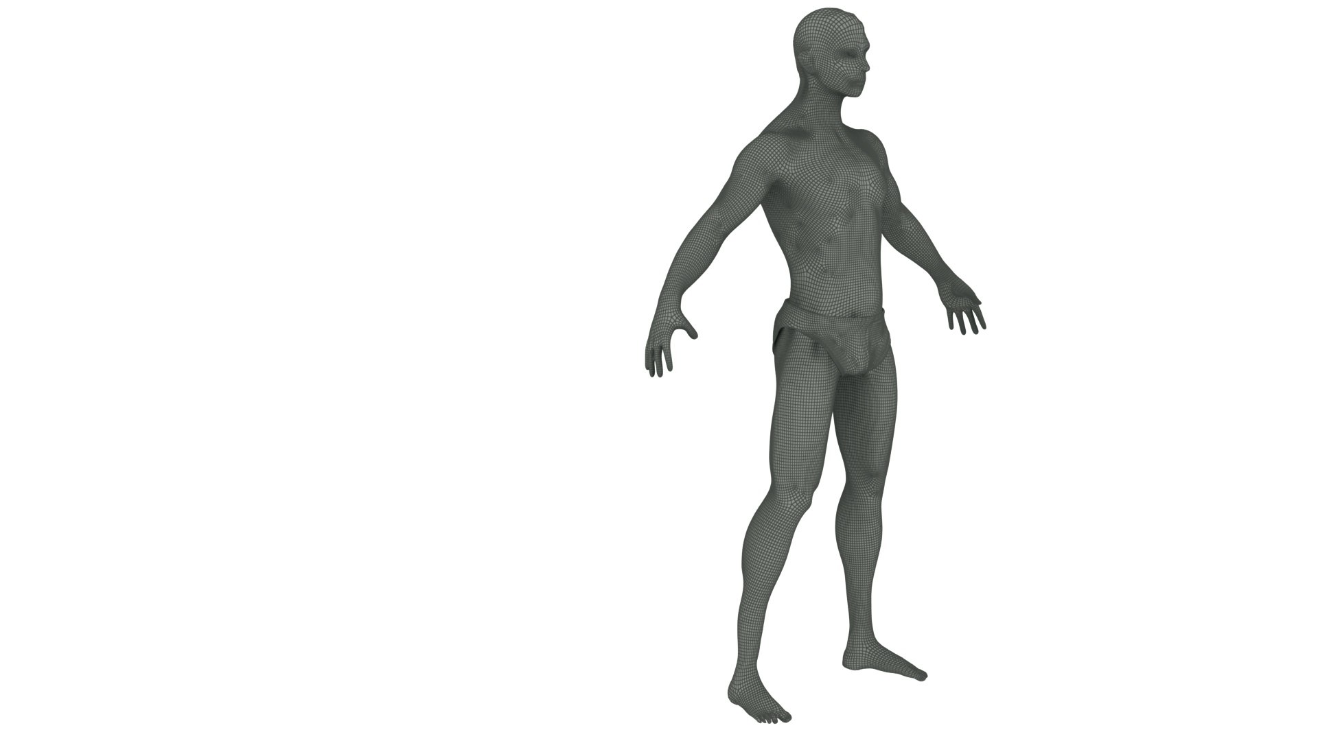 Man 3 Body 3D model - TurboSquid 1956776