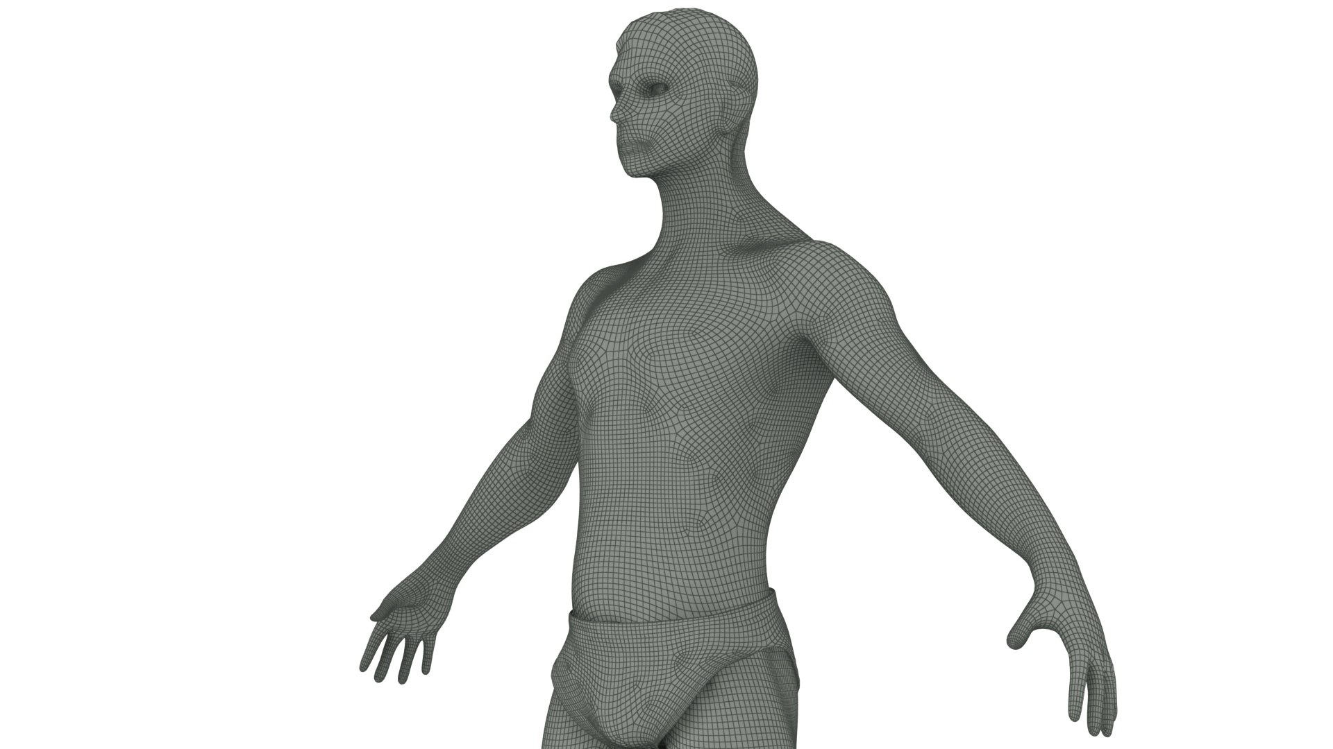 Man 3 Body 3D model - TurboSquid 1956776