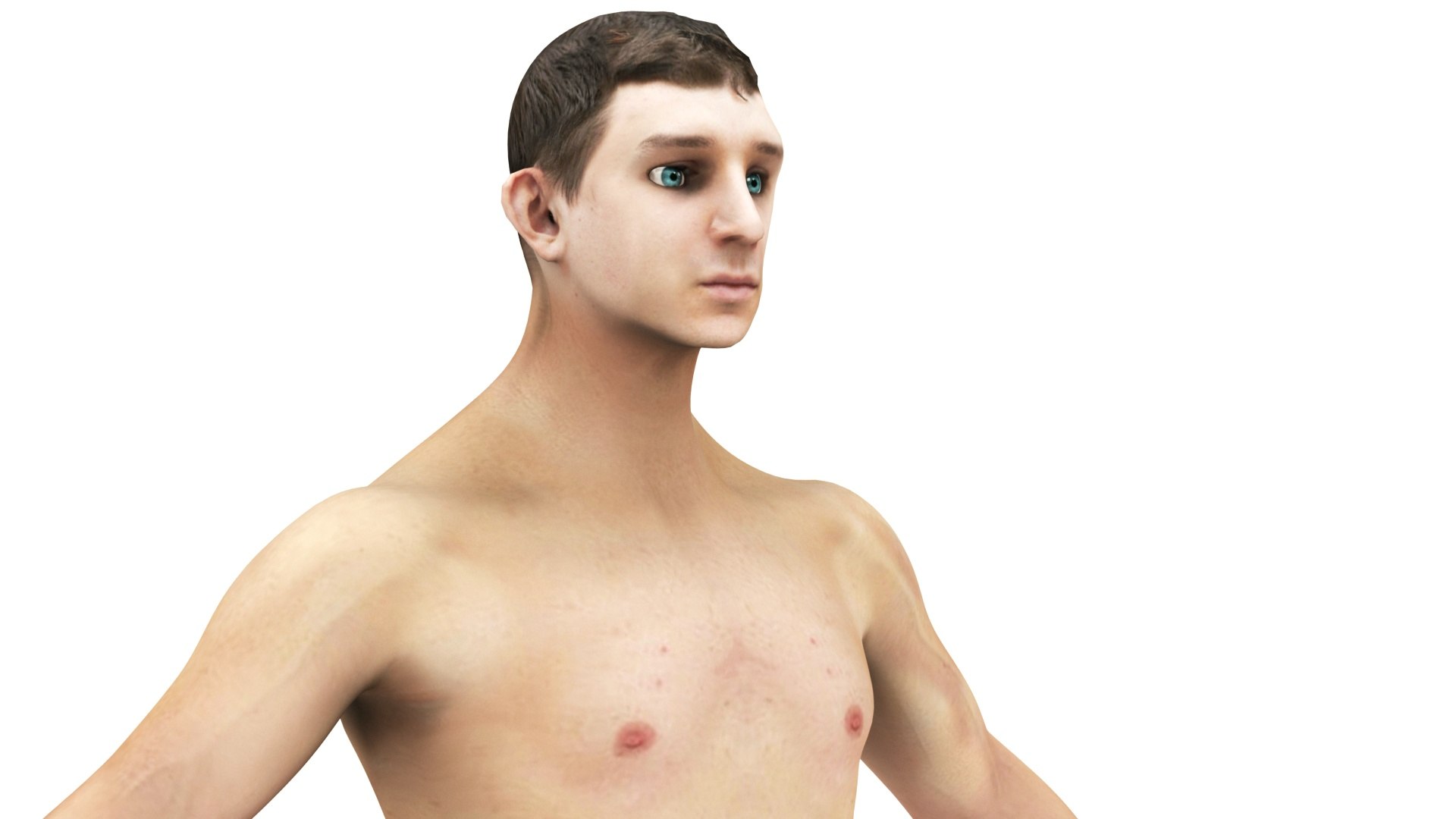 Man 3 Body 3D model - TurboSquid 1956776