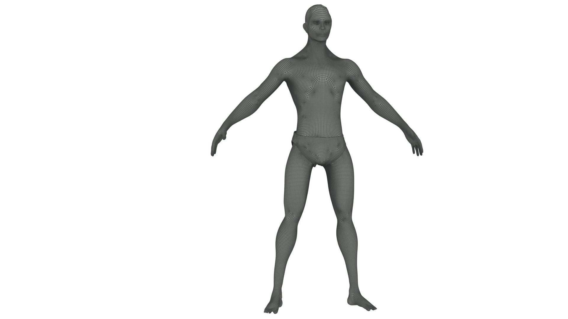 Man 3 Body 3D model - TurboSquid 1956776
