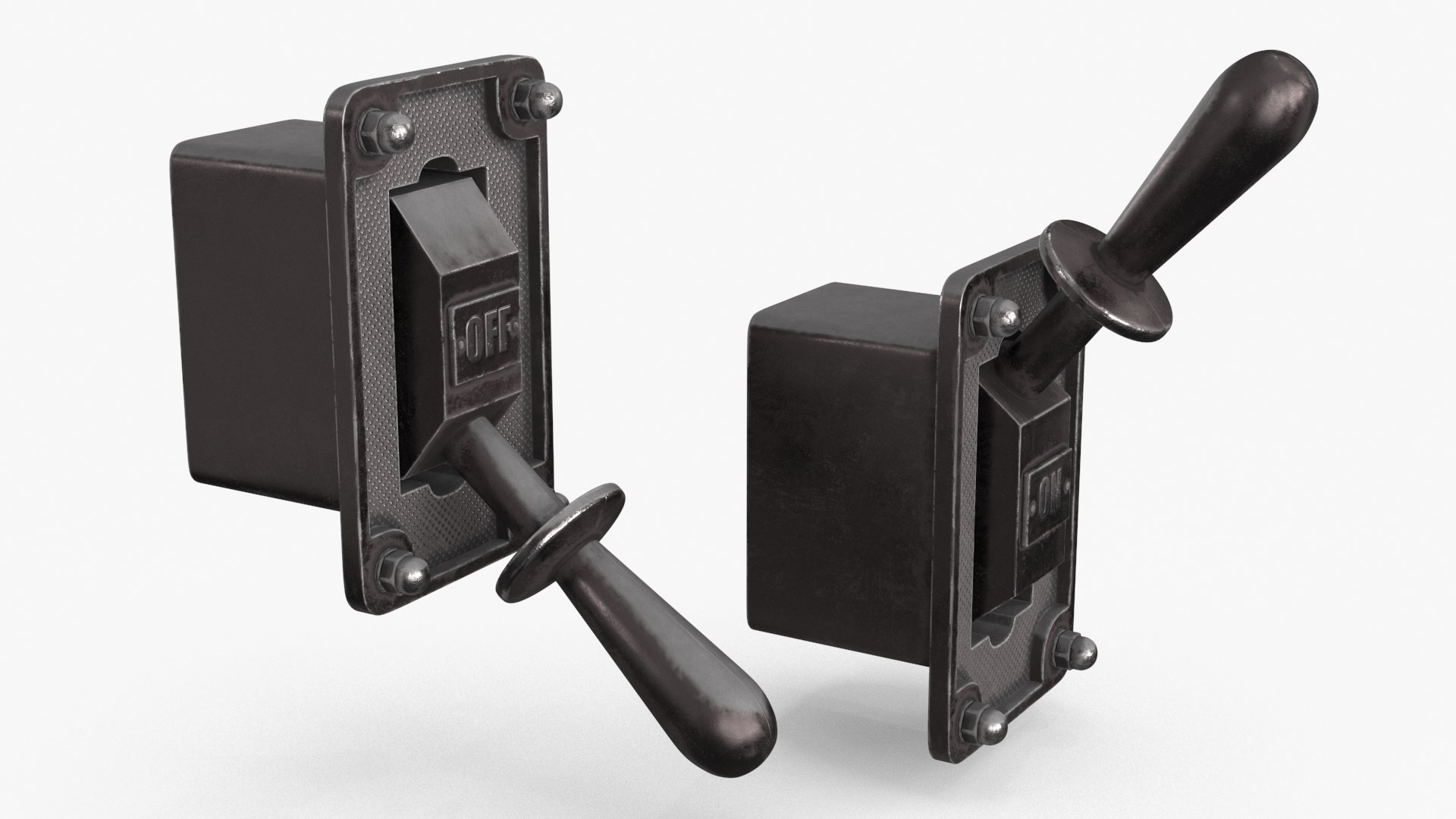 3D Industrial Power Switch - TurboSquid 1925774