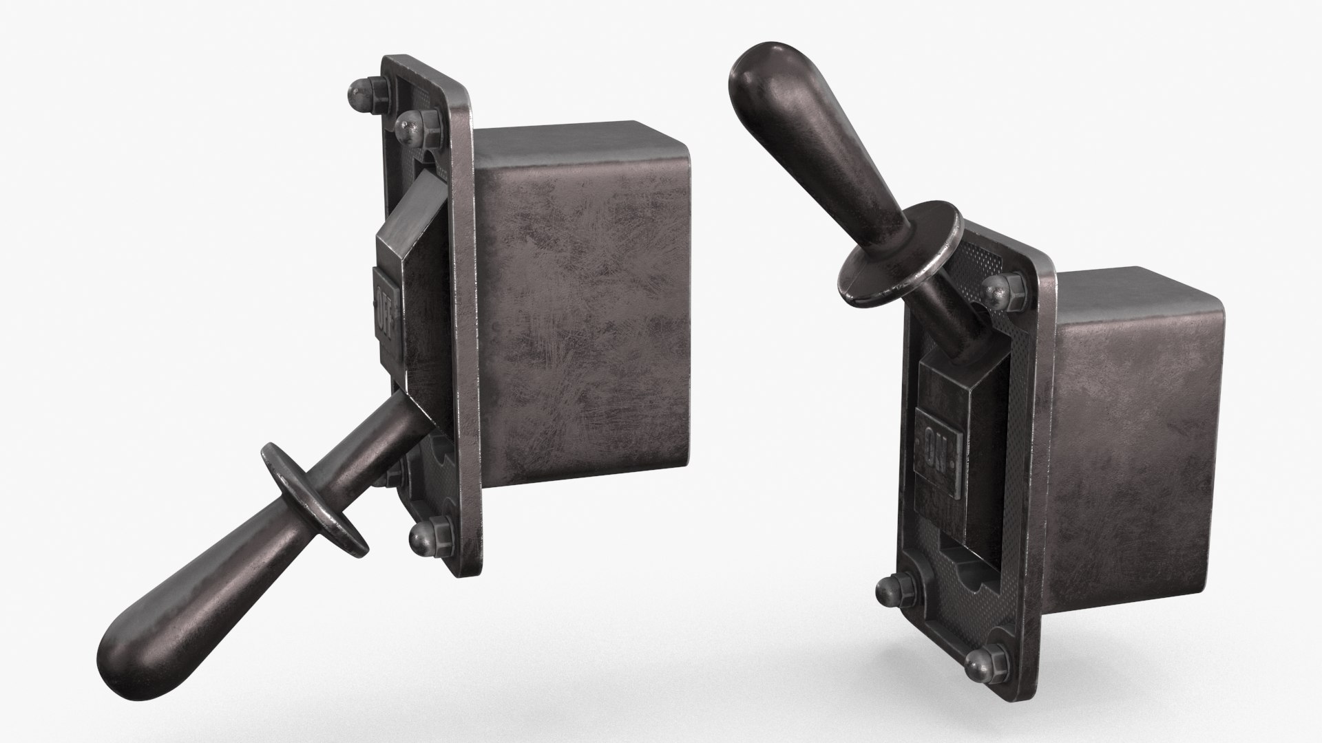 3D Industrial Power Switch - TurboSquid 1925774