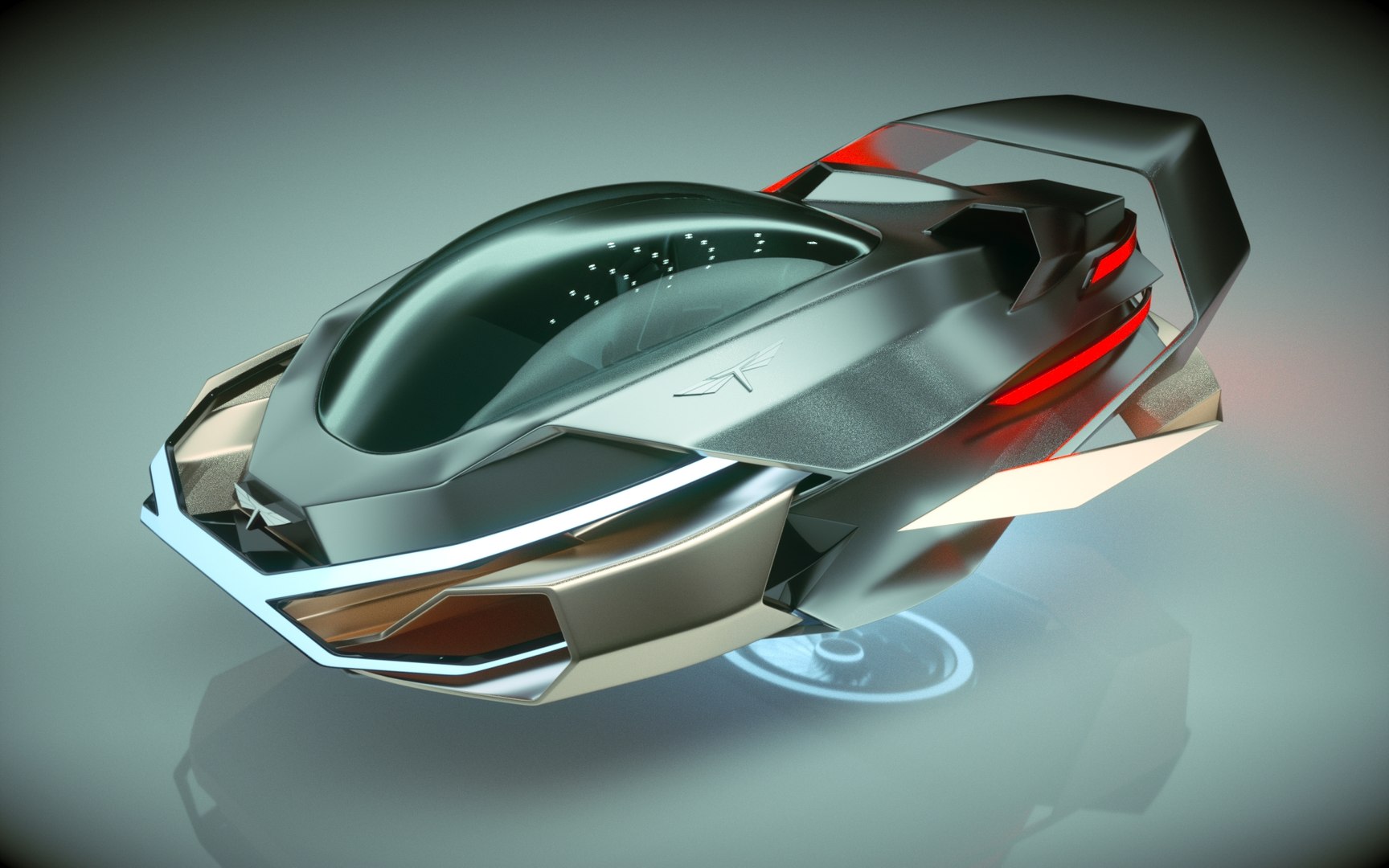 5 1 Cool Hover Car Model - TurboSquid 1337797
