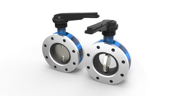 gate valve v3 3d model