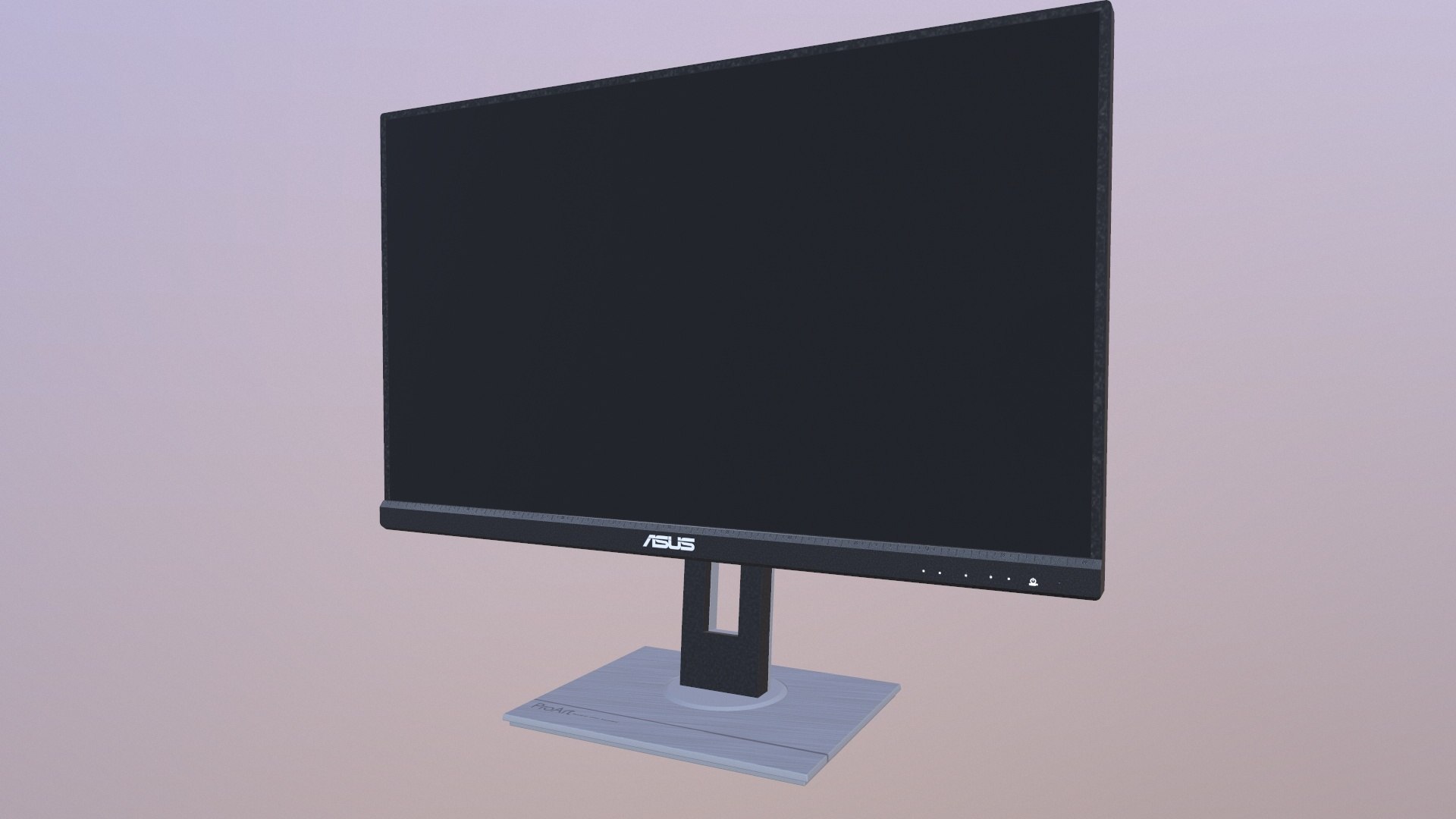 ASUS Monitor 3D Model - TurboSquid 2094206