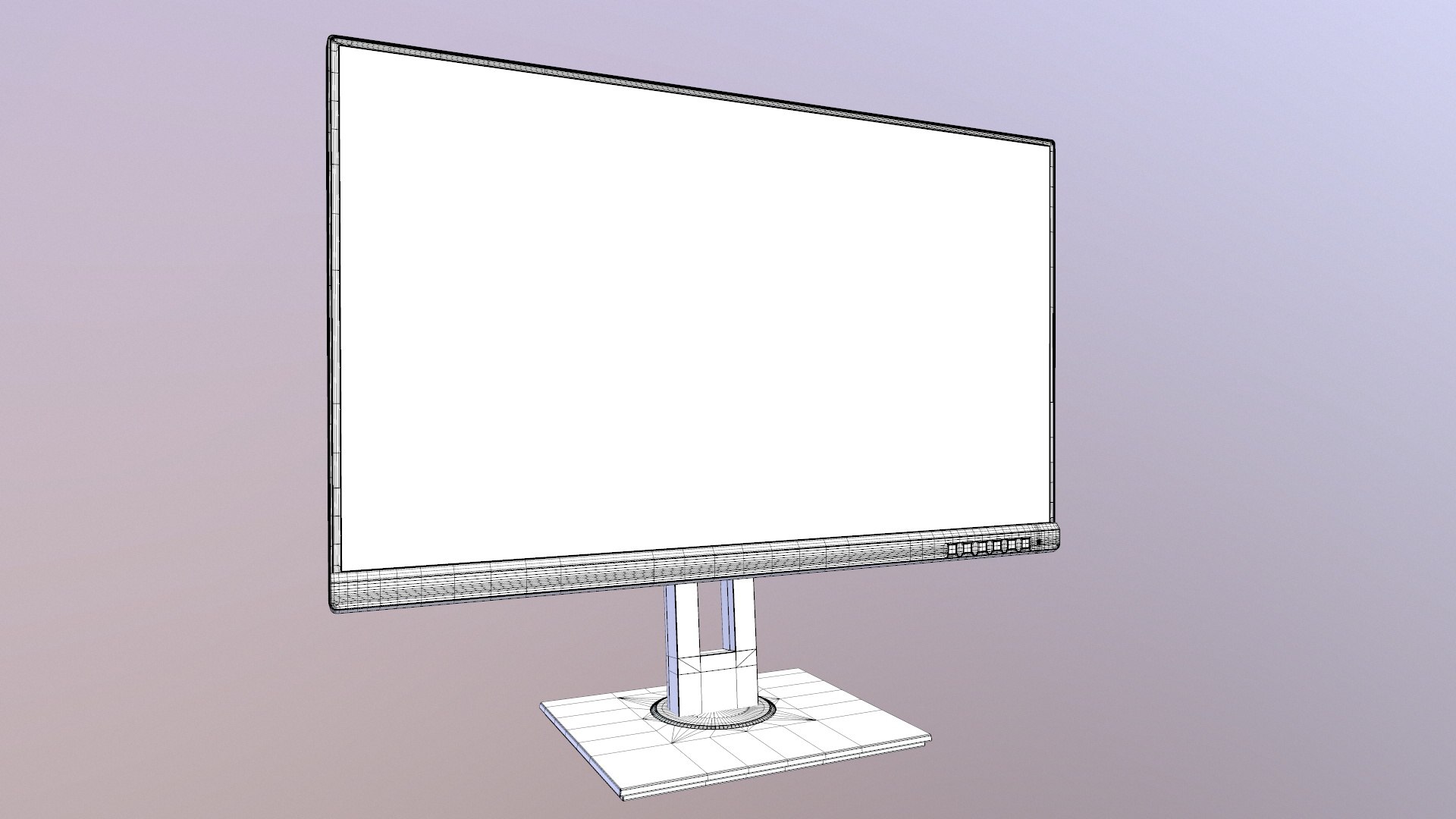 ASUS Monitor 3D Model - TurboSquid 2094206