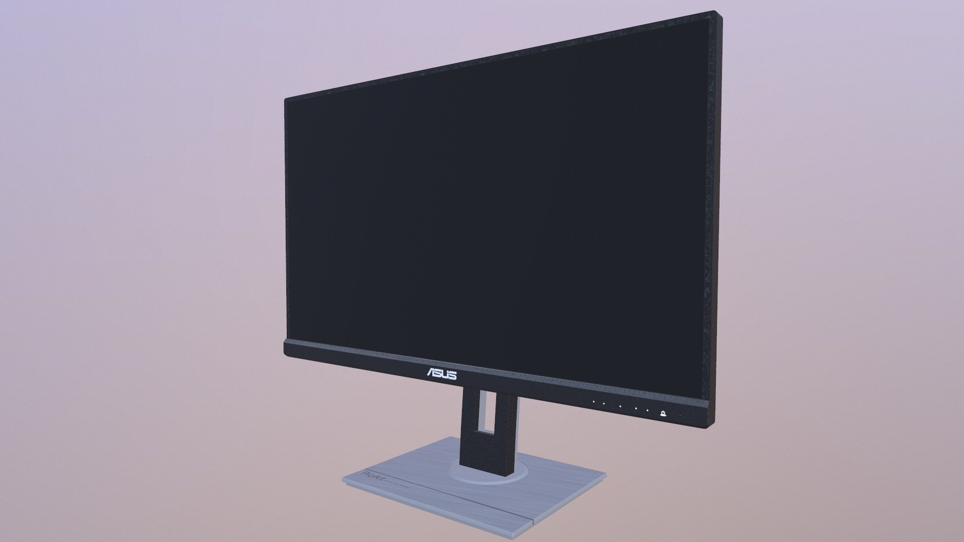 ASUS Monitor 3D Model - TurboSquid 2094206