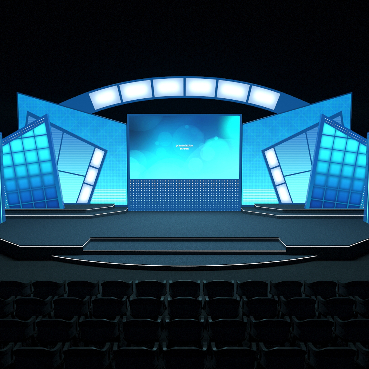 3D Virtual Stage - TurboSquid 1861508