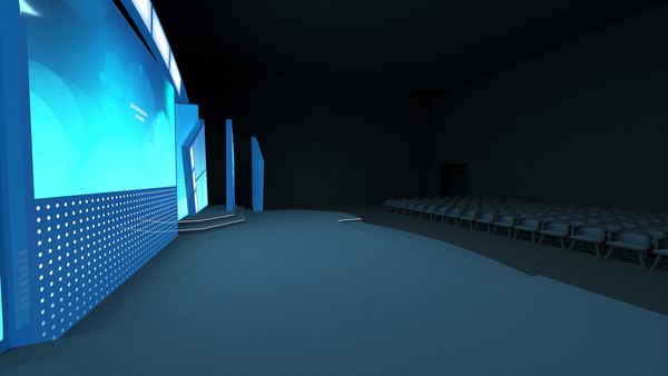 3D Virtual Stage - TurboSquid 1861508