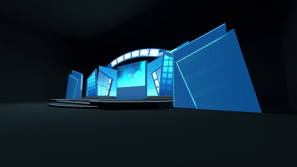 3D Virtual Stage - TurboSquid 1861508